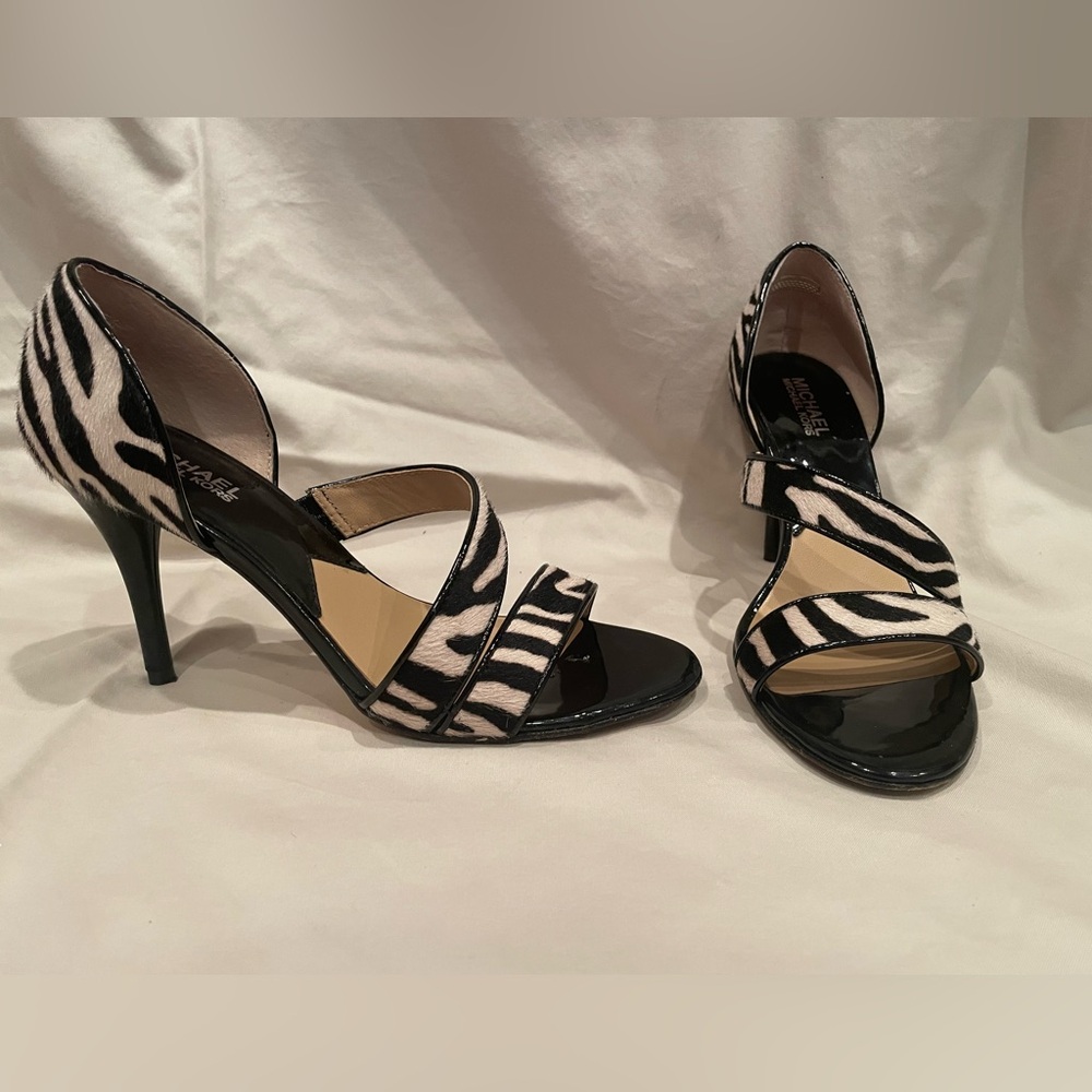 Michael Kors Dylan Open Toed Heels - Gem